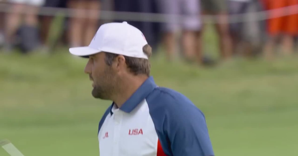 Team USA | Scottie Scheffler wins his first Olympic Gold Medal | Golf